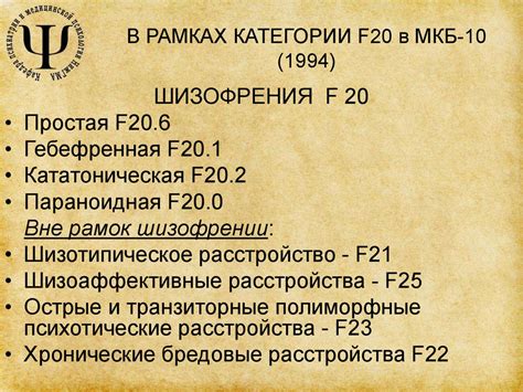 Шизофрения презентация онлайн