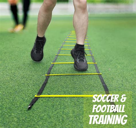 13 Rung Agility Ladder For Boosting Athletic Performance Home For