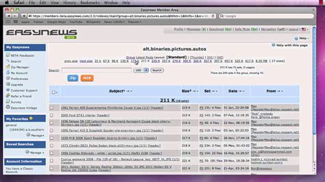 Customizing Easynews Usenet Part 3 Of 4 Index Settings Youtube