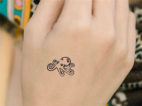 Cute Octopus Tattoo
