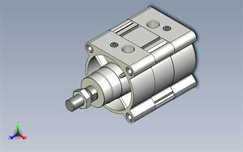 标准气缸x行程dsbc 125 1 Ppva N3 0step模型图纸下载 懒石网