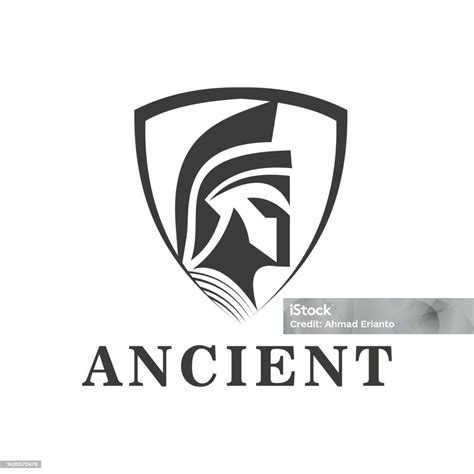 스파르타를 향한 전사 로고 엘리트 전사 로고 템플릿 디자인 중세 전사 상징 아이콘 템플릿 기사 사람의 역할에 대한 스톡 벡터 아트 및 기타 이미지 Istock