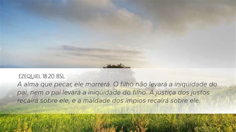 Ezequiel 18 20 BSL Desktop Wallpaper A alma que pecar ele morrerá O