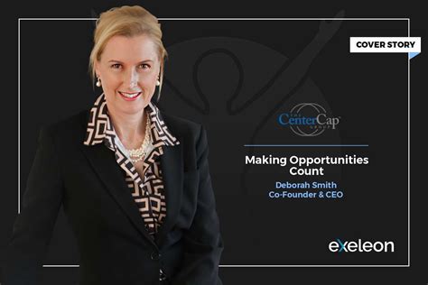 Deborah Smith The Woman Who Makes Opportunities Count