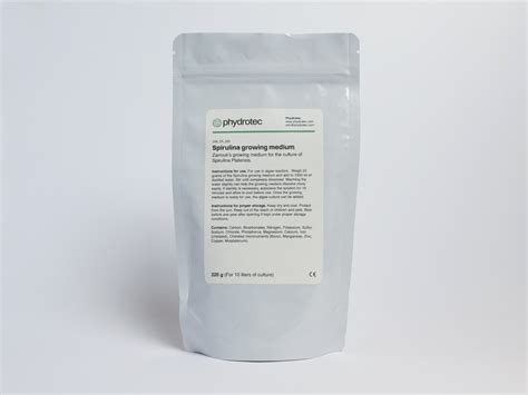 Spirulina Growing Medium 220g For 10 Liters Of Culture Etsy