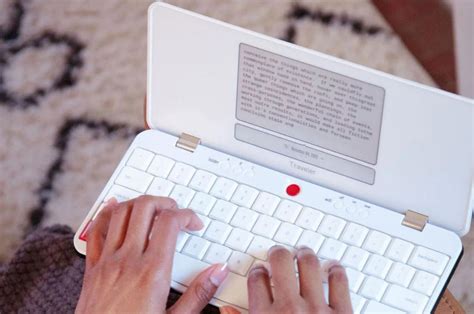Minimal Portable Writing Device Is Designed To Let You Disconnect And
