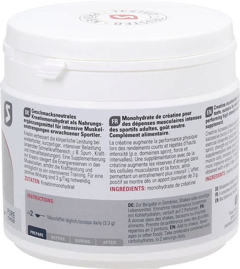 Creatine 300 G Sponser Sport Food VitalAbo Online Shop Europe