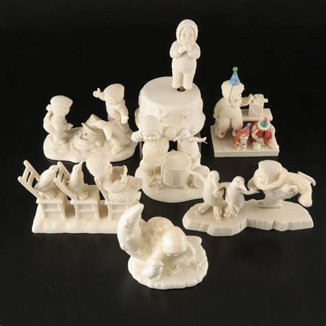 Dept 56 Its Not A Party Without You And More Bisque Figurines Ebth