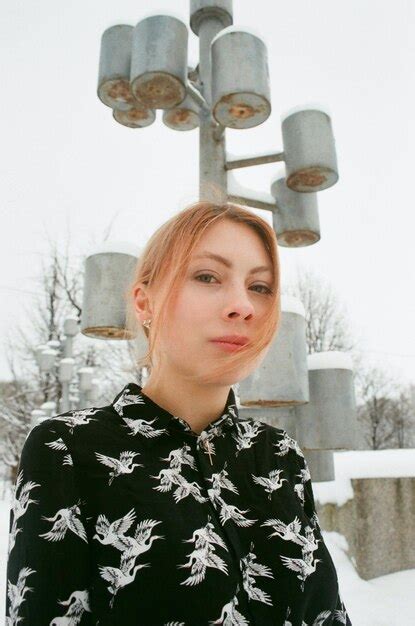 Premium Photo Winter Girl Model