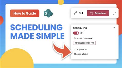 Schedule News Items And Pages In Sharepoint