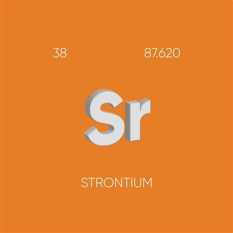 Premium Vector One Of The Periodic Table Elements With Name And