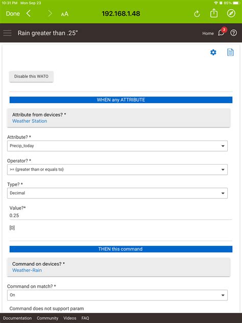 Virtual Switch Issue Apps Hubitat