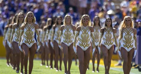 Lsus Golden Girls Keep Tradition Alive In Tiger Stadium Flipboard
