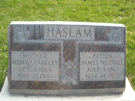 Mary Emma Jones Eardley Haslam 1864 1949 Find A Grave Memorial