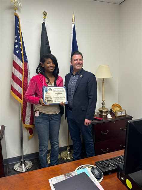 Congratulations Jada U S Congressman Ryan Mackenzie Facebook
