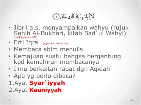 Kepentingan Surah Al Alaq Joshua Morgan