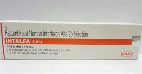 Recombinant Human Interferon Alfa 2b Injection At Best Price In Ahmedabad