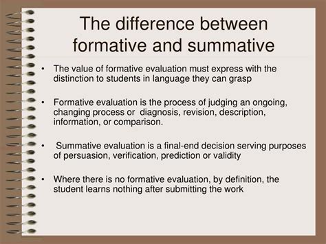 ppt summative and formative assessments powerpoint presentation free