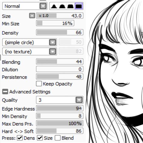 45 Sai Paint Tool Brushes Free Brushes For Sai Paint Tool