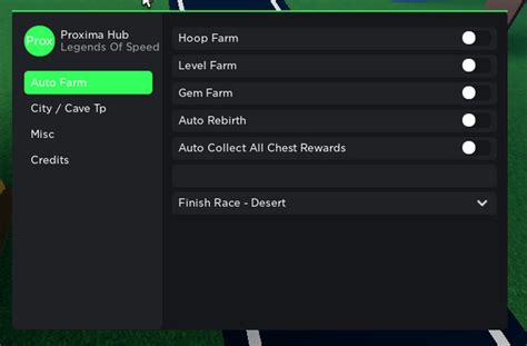 Legends Of Speed ScriptRB