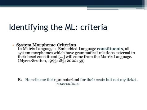 The Uniformity Of The Matrix Language In Classic