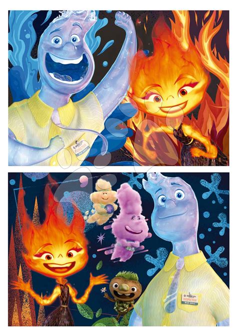 Puzzle Elemental 2x100 Teile Educa