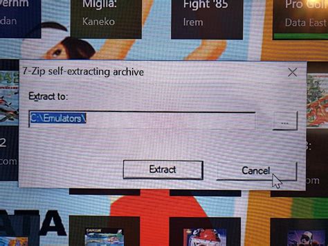 Mame Wants To Extract Game When Trying To Play Noobs Launchbox