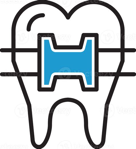 Braces Teeth Icon 65980987 Png