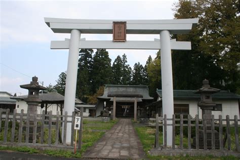 上杉の城下町米沢米沢の見所歩き方神社寺 白子神社