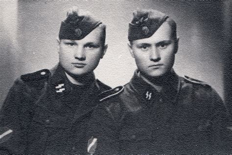 Men Of Wehrmacht Two Latvian Ss Soldiers