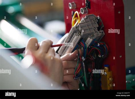 Man Testing Fuse Box Hi Res Stock Photography And Images Alamy