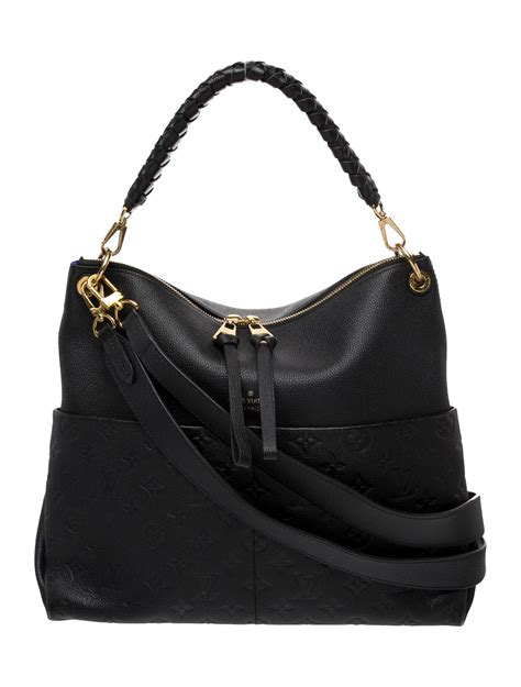 Louis Vuitton Lv Monogram Maida Black Shoulder Bags Handbags