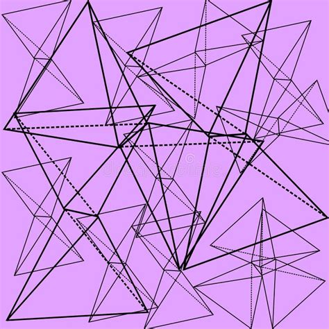 Geometry Lines And Shapes Background Stock Illustration Illustration Of Marks Grill 251056368