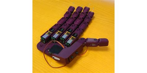 Pololu Open Source Myoelectric Hand Prosthesis