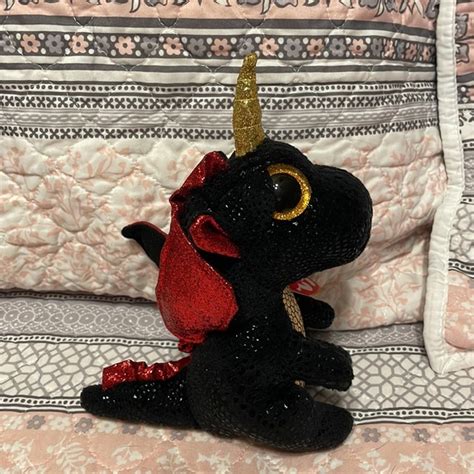 Ty Toys Ty Beanie Boos Grindal The Dragon 6 Ultrasoft Collectible
