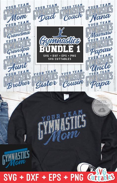 Gymnastics Svg Bundle 1 Template Bundle 1