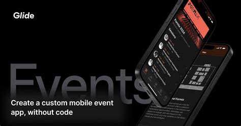 Build Custom Mobile Event Apps Easily Glide