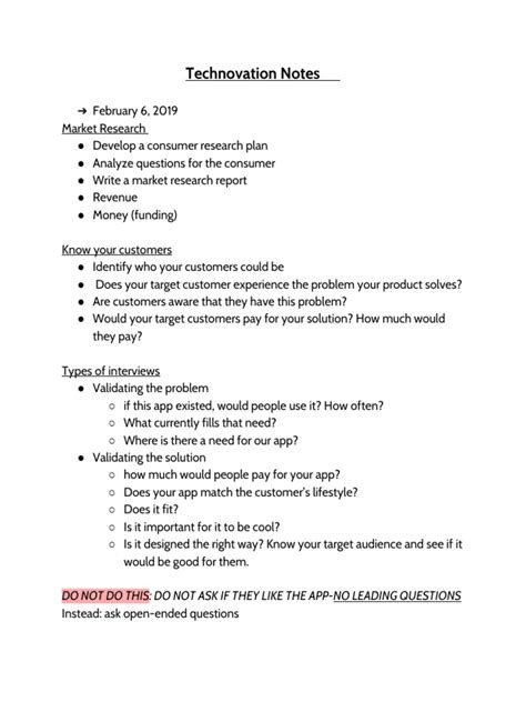 Technovation Notes Pdf Target Audience Human Communication