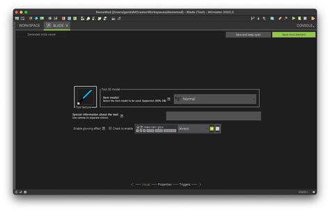 [minecraftmodding]mcreatorの導入と使用方法