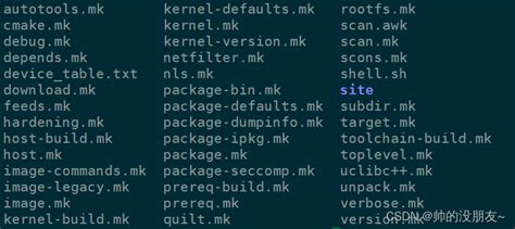 Openwrt目录结构 Csdn博客
