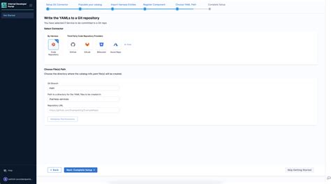 Configure Idp Harness Developer Hub