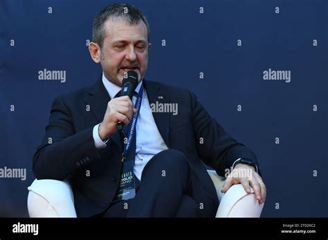 Andrea Delmastro Delle Vedove During Atreju 2023 Orgoglio Italiano