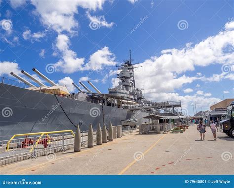 Uss Missouri Battleship Museum Editorial Image
