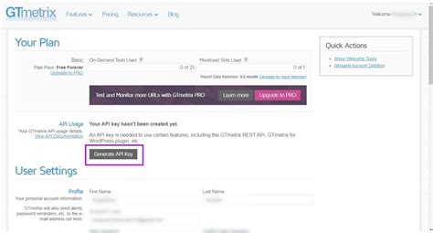 Connect GTmetrix To Google Sheets API Integration Apipheny