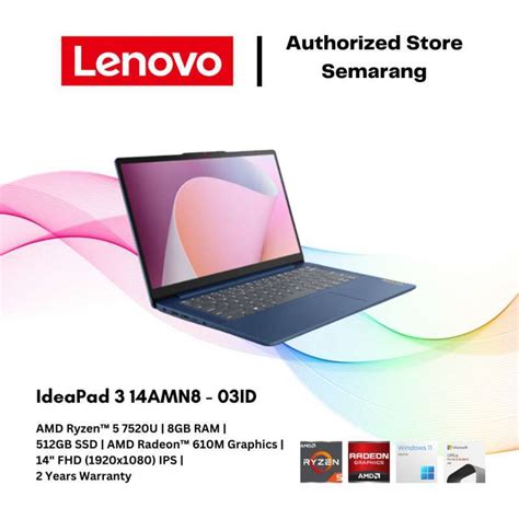 Promo Lenovo Ideapad Id Abyss Blue Amd Ryzen U Gb Gb