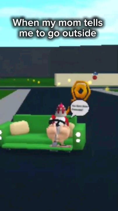 I Swear I Touched Grass Mom 🤣 Viral Bloxburg Shorts Youtube