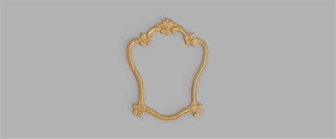 Fichier Stl Cadre Photo Cadre Miroir Banoh Mobilier Cnc 3d Print 116・objet Imprimable