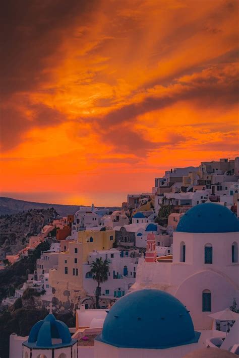 Santorini Greece Dream Vacations Destinations Santorini Dream
