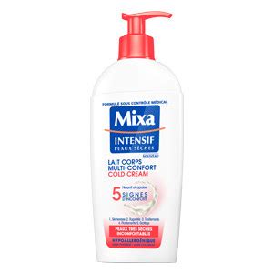 Mixa Lait Corps Multi Confort Cold Cream Saba Cosmetiques