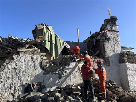 Así Fue El Terremoto Que Sacudió La Región Del Tíbet Este 7 De Enero